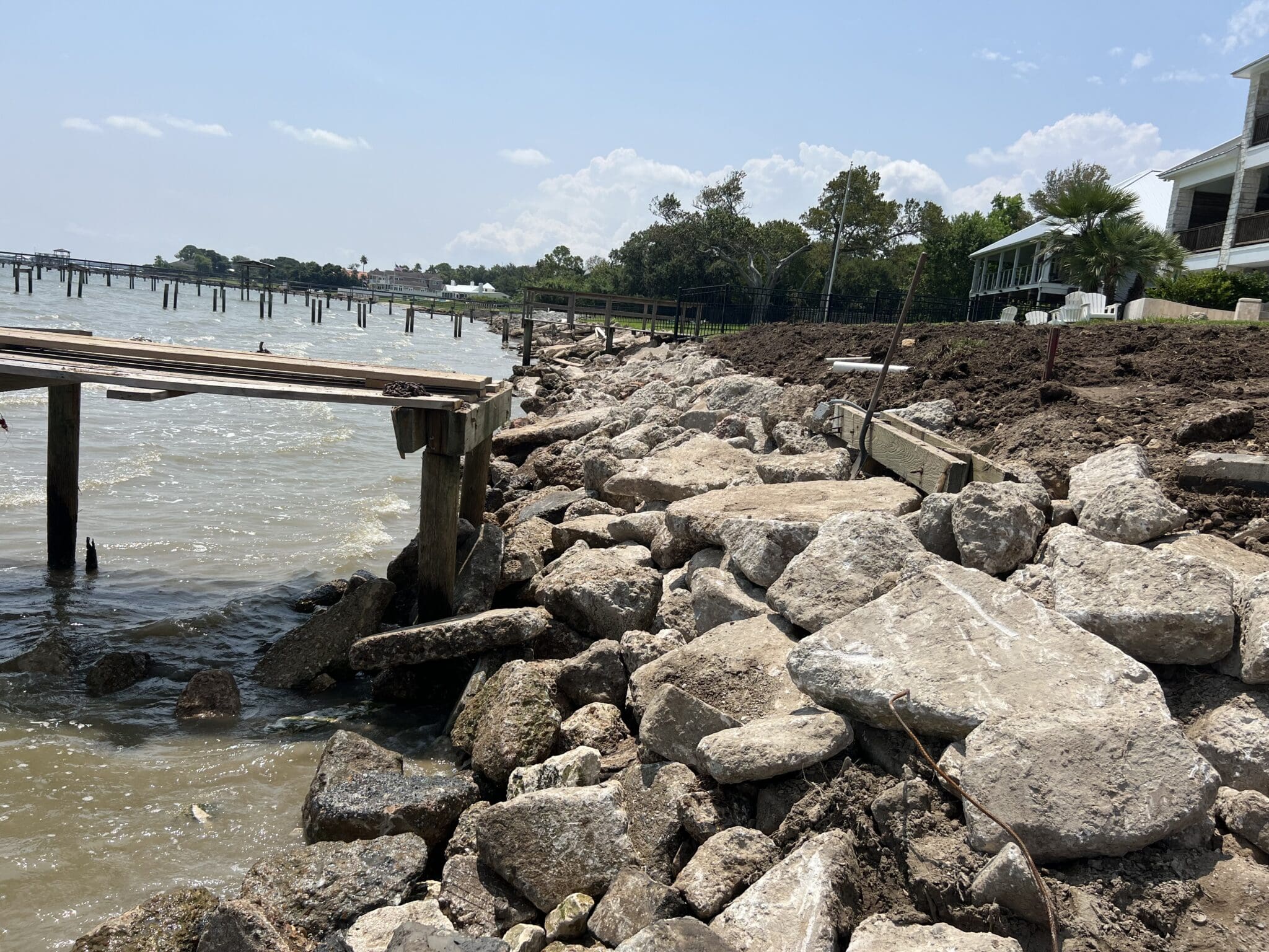 Bulkhead & Dock Construction | Gulf Coast Waterfront Solutions